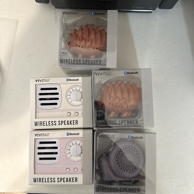 Vivitar Retro Radio Wireless Speaker Bluetooth Various Types | eBay