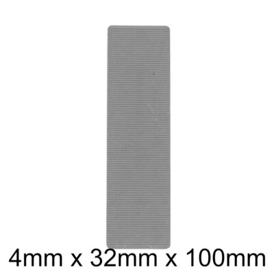4mm Grey Glazing Window Packers Floor Glass Shims Window/Floor Spacers ...