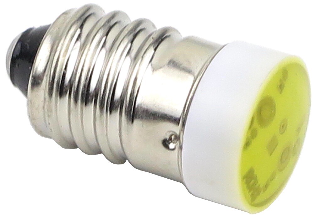 10mm E10S LED Screw Base Indicator Light 24V AC/DC Blue Green Red ...