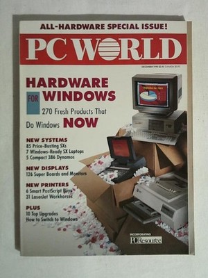 PC World Magazine DEC 1990 All Hardware Special Issue Very Good ...