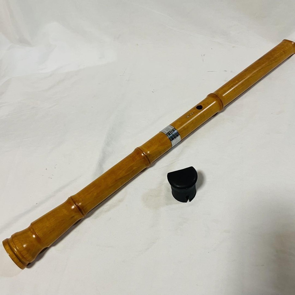Ryofuu Shakuhachi with Seal Authentic Bamboo Japanese Flute Instrument ...