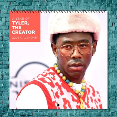 tyler the creator 2026 Wall Calendar, 12-Month Celebrity Photo Calendar ...