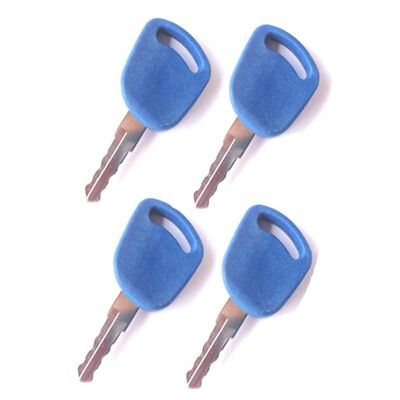 4X Ignition Keys 82030143 For Ford New Holland Tractor T5030 T5060 T6 ...