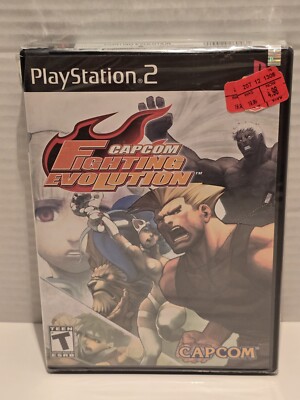 Capcom Fighting Evolution (Sony PlayStation 2, 2004) Factory Sealed 13388260461| eBay