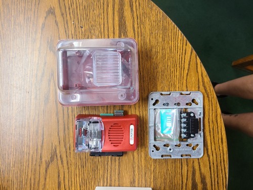 POTTER ELECTRIC #4890060 HORN/STROBE, WALL RED | eBay