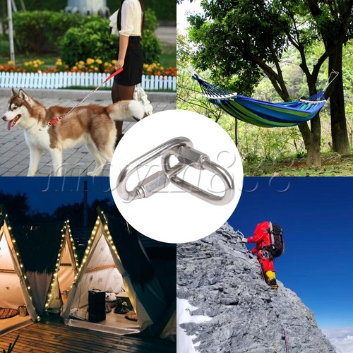 Oval Quick Links Connector Stainless Steel M3.5 M4 M6 Thread Set of 12 ...