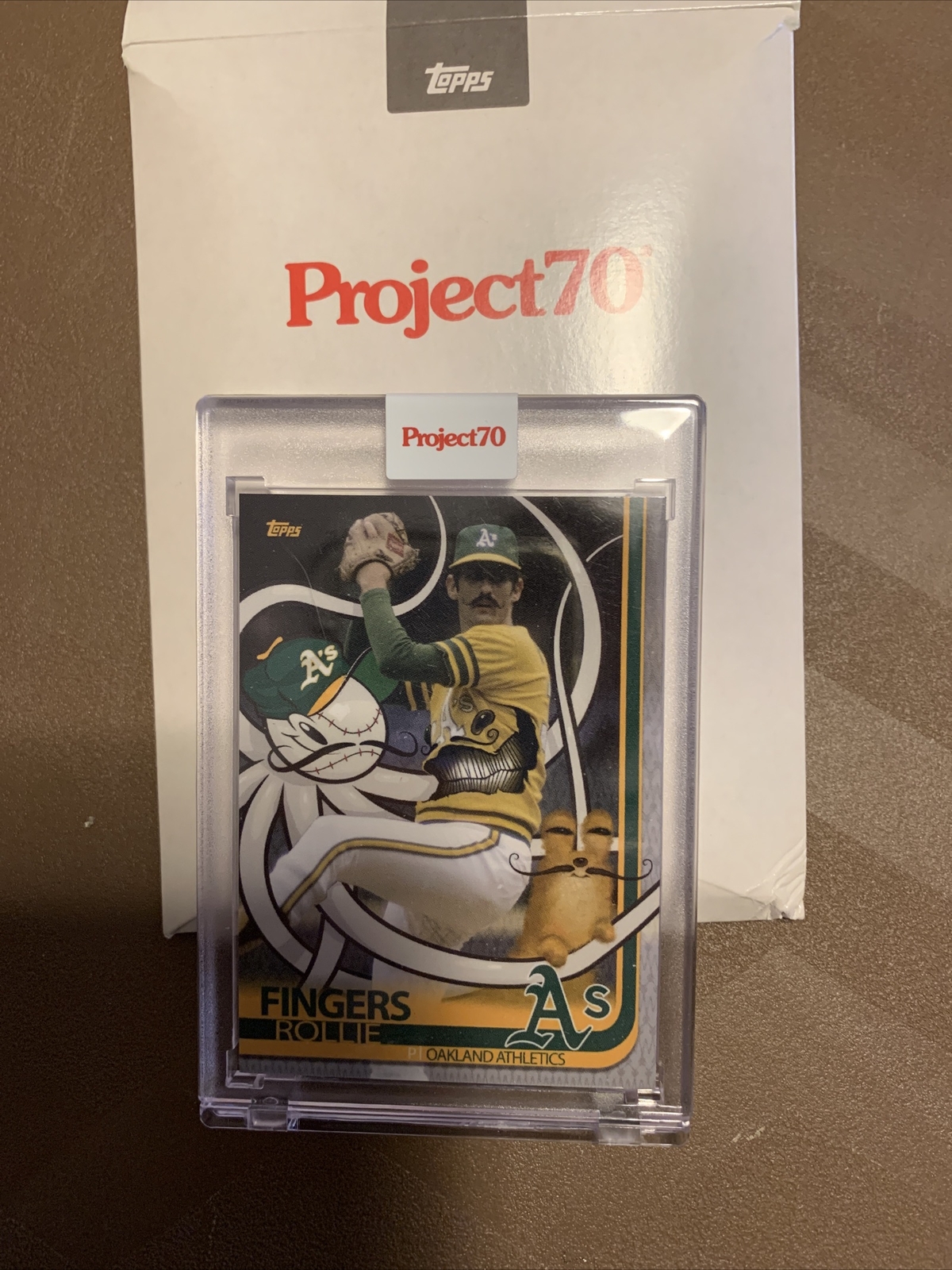 2021 Topps Project 70~2019 Rollie Fingers #322~ By Greg Craola PR:844 ...