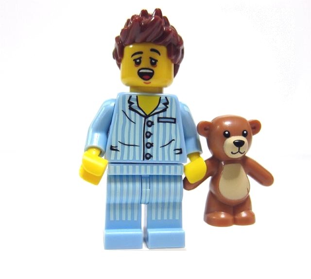 Series 6 LEGO SEALED SLEEPY BOY PAJAMA PYJAMA PJ SLEEPYHEAD TEDDY BEAR ...