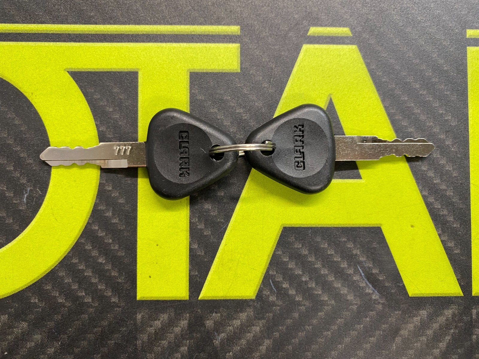 CLARK Forklift Key 928841 Key #777 Set of two | eBay