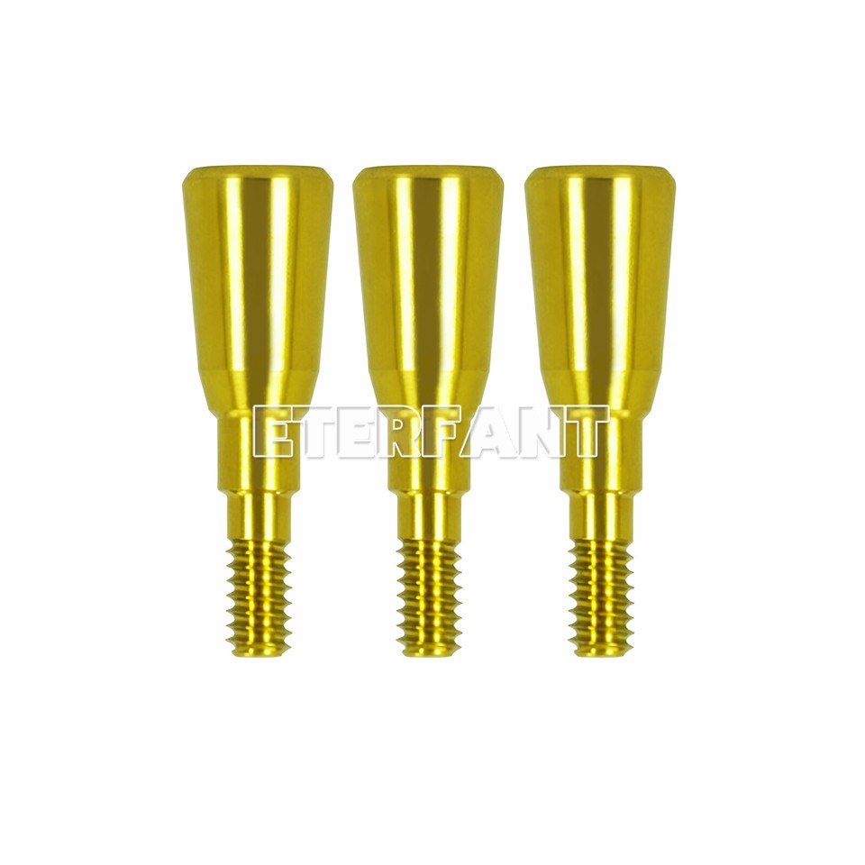 Dental NC/RC Healing Cap Abutments Cover Screw Titanium Fit Straumann ...