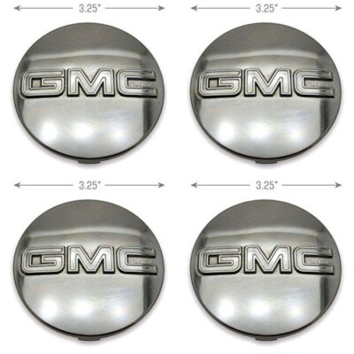 GMC Center Hub Caps OEM Wheel 19301603 Sierra 1500 Yukon Chrome 5656 ...