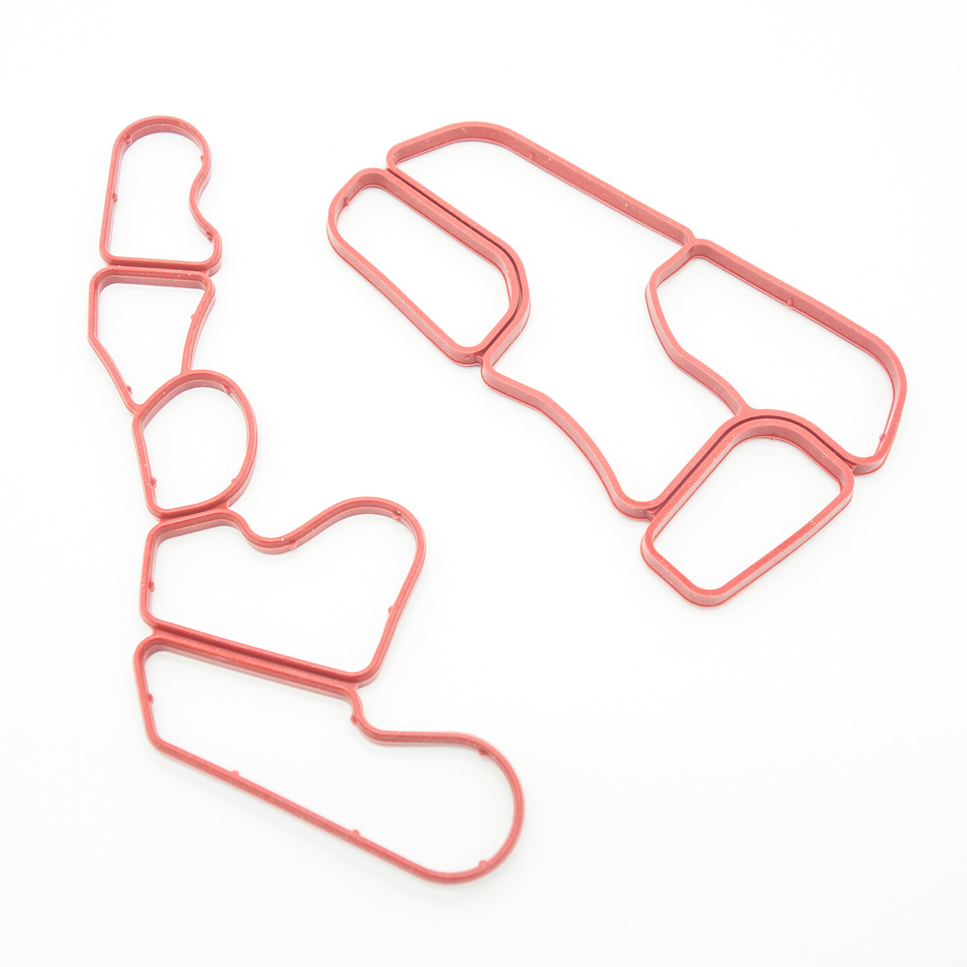 Set 2 Engine Oil Filter Housing & Oil Cooler Gasket for Mercedes-Benz ...