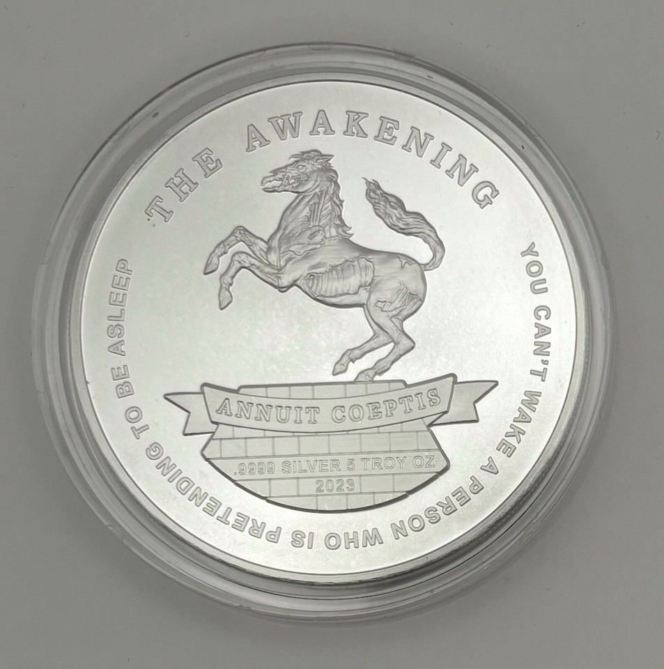 The Complete Awakening Series, All 7 of the 5 Oz Silver Coins ...