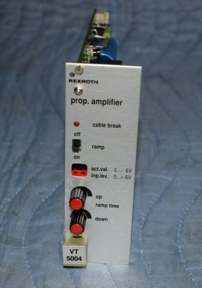 Hydraulic valve, Amplifier card, Rexroth, VT5004, Used, Bosch, Atos ...