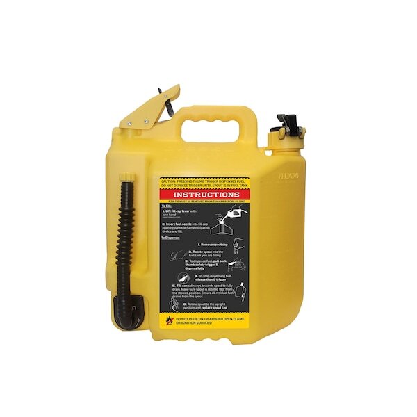 Surecan Sur5sfd2 Diesel Fuel Can,5 Gal.,Self Venting 855465008074 | eBay