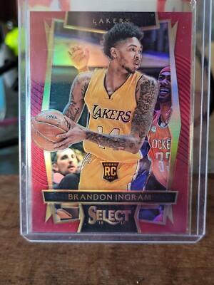 2016/17 Select B/ball Maroon Prizm RC 91 Brandon Ingram #85/175 | eBay ...
