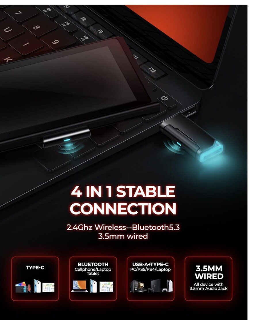 Captain 560 Wireless Gaming Headset BRAND NEW!!! | eBay