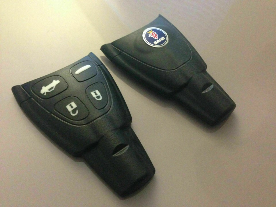 Saab 9-3 KEY FOB SAAB ORIGINAL FACTORY QUALITY WITH EMBLEM Remote Key ...