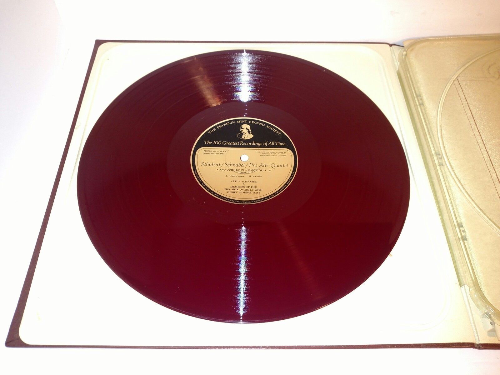 100 Greatest Recordings of all Time By Franklin Mint Record Society Vol ...