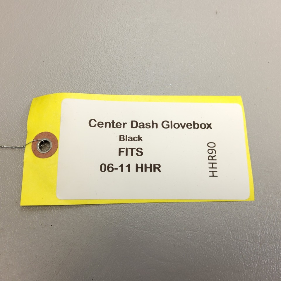 06-11 Chevy HHR Center Dash Top Black Ebony Glove Box Assembly | eBay