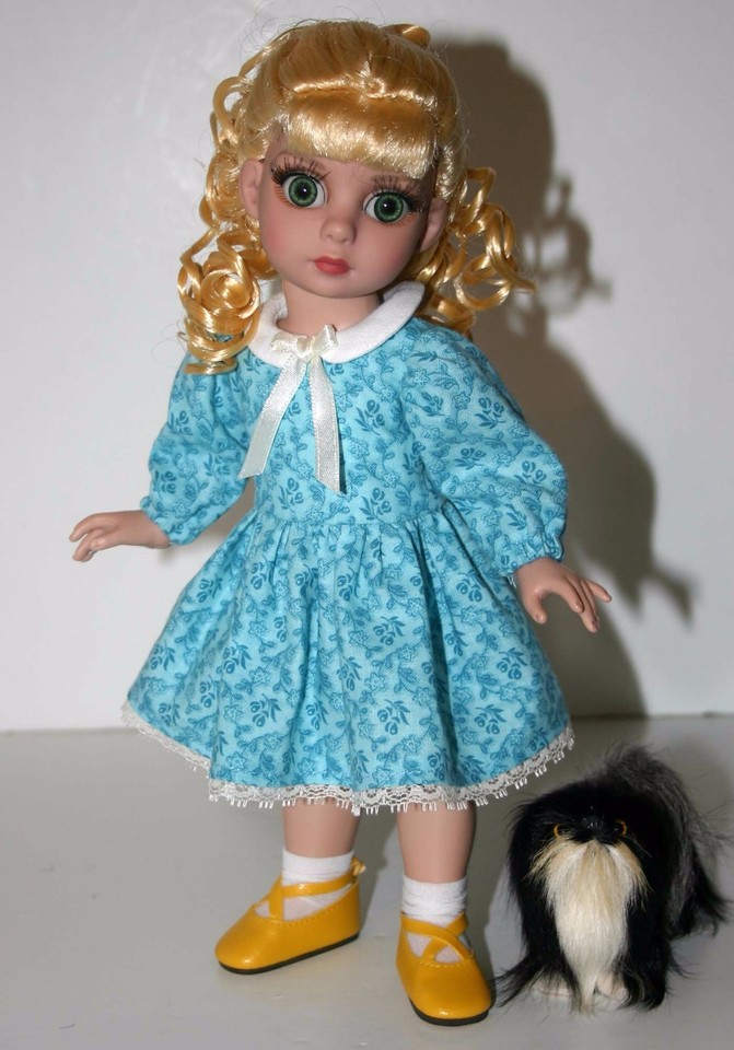 Sunday Best Dress Doll Clothes Sewing Pattern for 10" Patsy Tonner | eBay