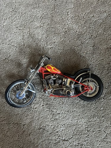 Franklin mint 1:10 1958 Harley Davidson Easy Rider Billy bike chopper ...