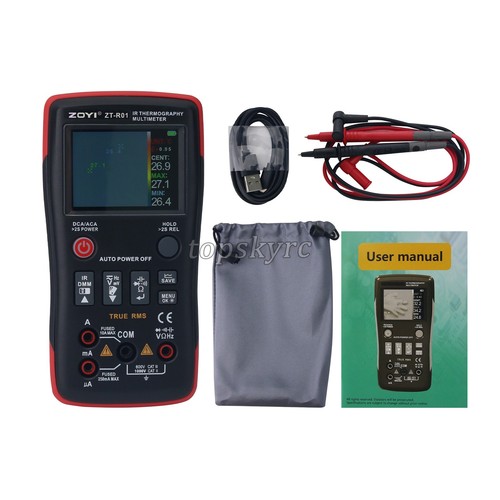 ZT-R01 2-IN-1 IR Thermal Imaging Multimeter Digital Multimeter 2.4 ...