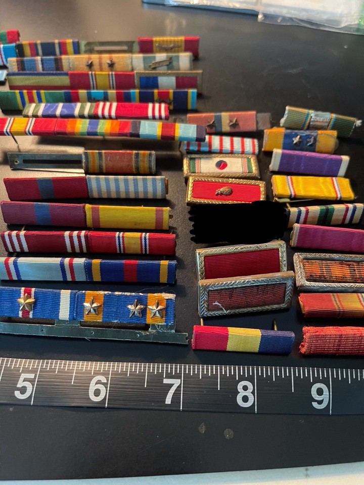 Lot Of WW2- Modern US Ribbons And Ribbon Bars | eBay