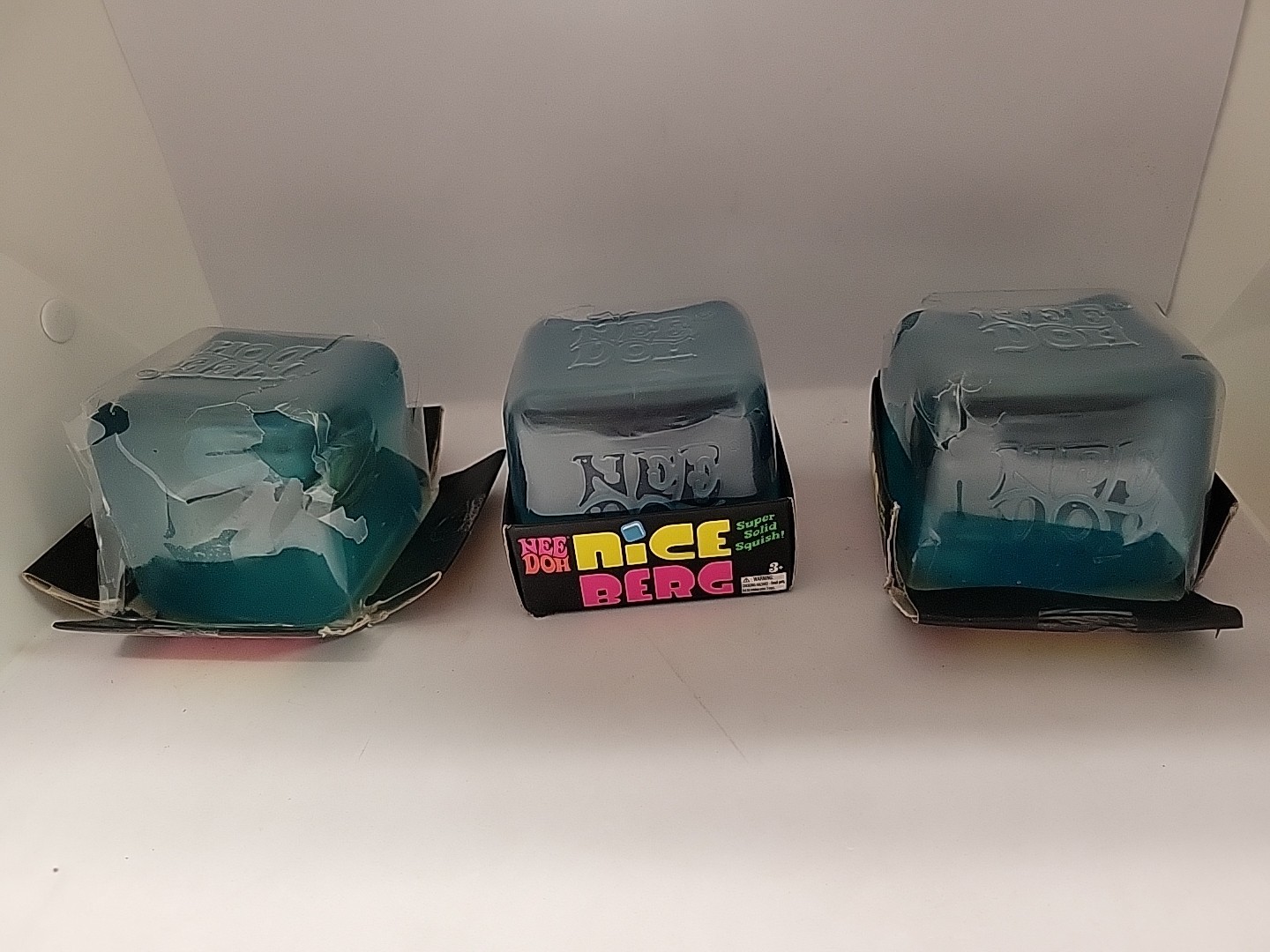 Nee Doh Nice Berg Blue - Lot of 3 - Open Box | eBay