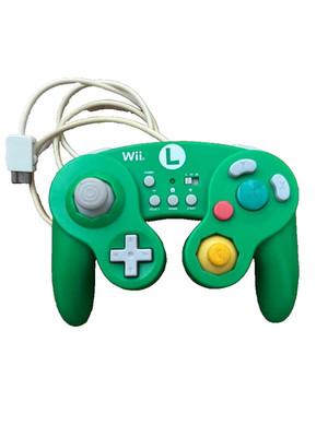 Club Nintendo Luigi Edition GameCube Controller Green Blue GC Wii Japan ...