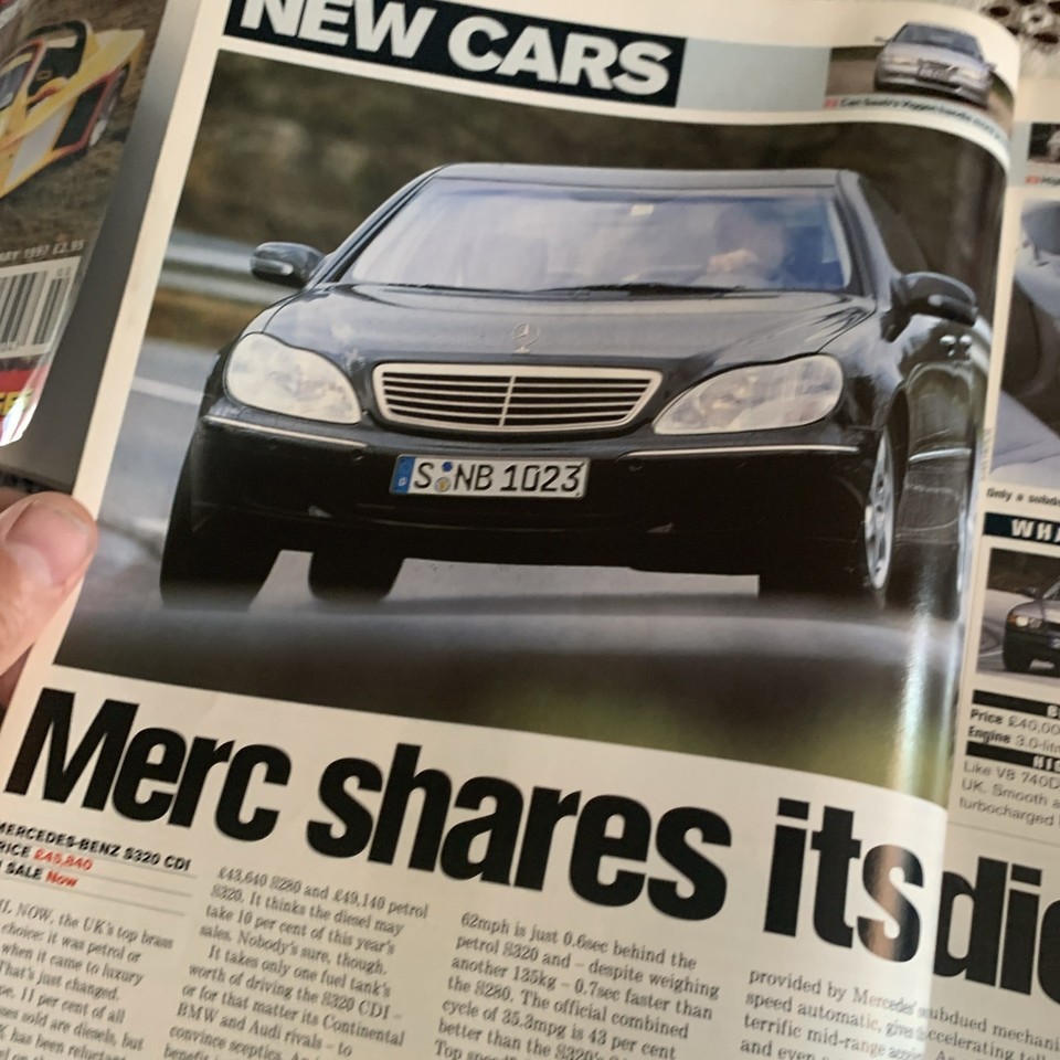 Autocar Magazine, Volume 224, April 2000. Jaguar F-Type, BMW 7 Series ...