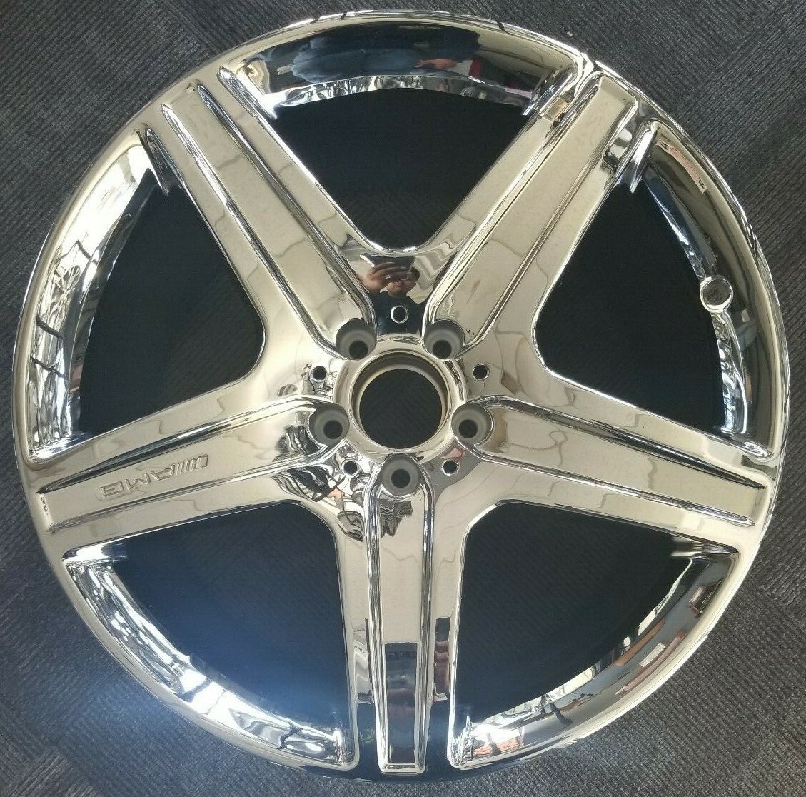 20" MERCEDES ML63 AMG FACTORY CHROME OEM ALLOY WHEEL RIM 2009 20x10 | eBay