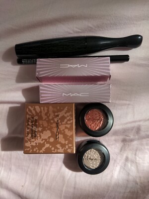 MAC limited Edition Frost Lipstick Foil Eyeshadow Lot X 7 F/S | eBay