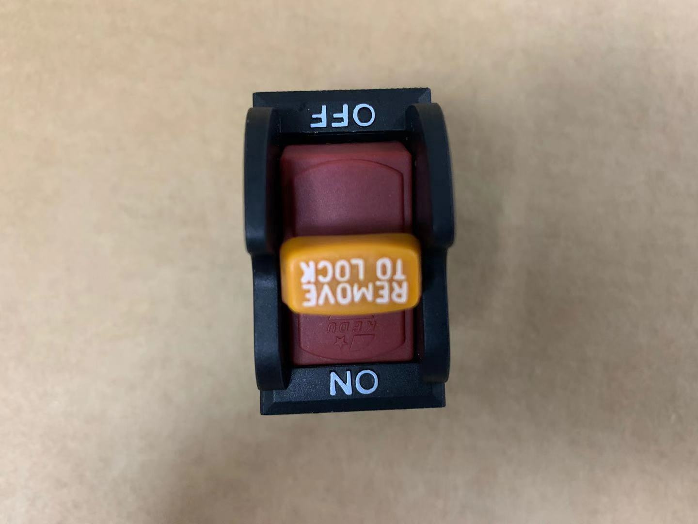 1PCS KEDU HY7 ON-OFF Switch 4Pins REMOVE TO LOCK 20/12A | eBay