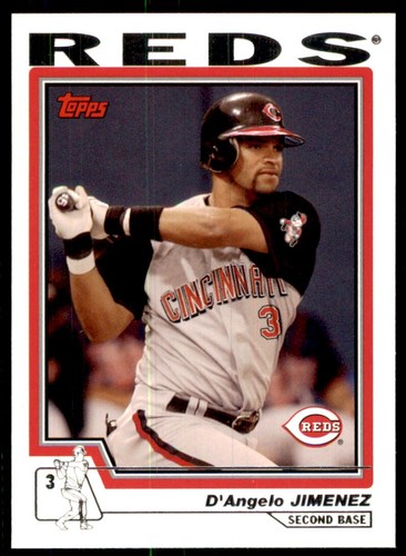 2004 TOPPS D'ANGELO JIMENEZ CINCINNATI REDS #538 | eBay