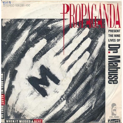 A To-Day - Propaganda Dr. Mabuse - Single 7" Vinyl 116/06 | eBay