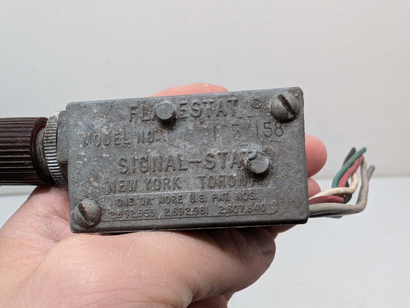 Vintage Signal Stat Flarestat Model 105 y158 Snow Plow Glow Light on ...