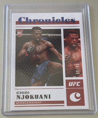 2023 Chronicles UFC Blue Chidi Njokuani Rookie Card RC #/99 | eBay