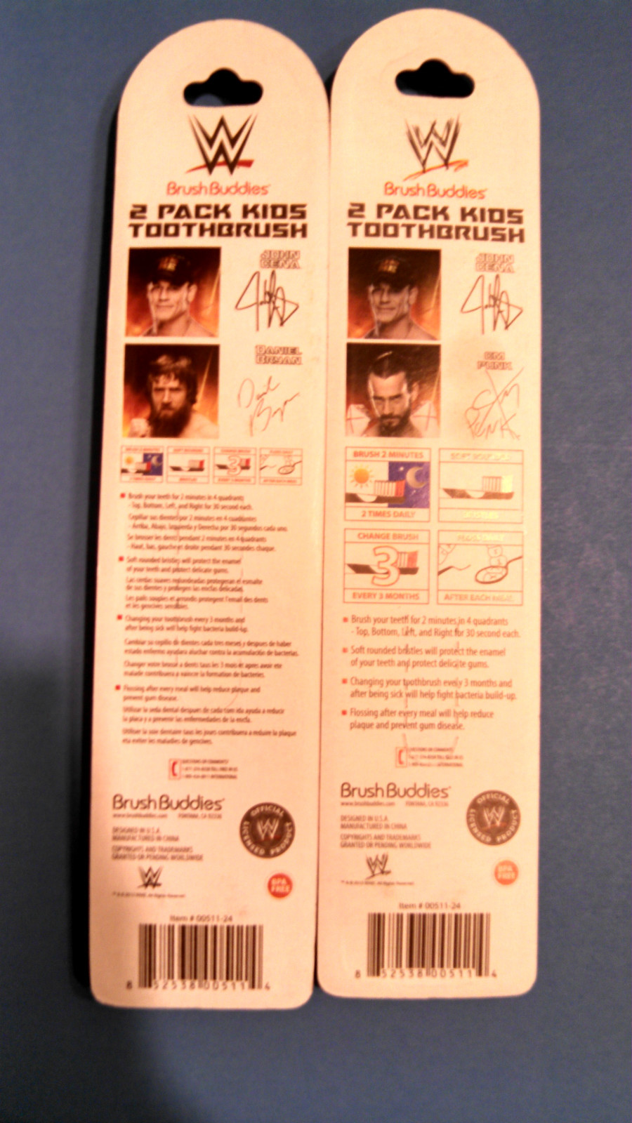 WWE CHILDRENS TOOTH BRUSH | eBay