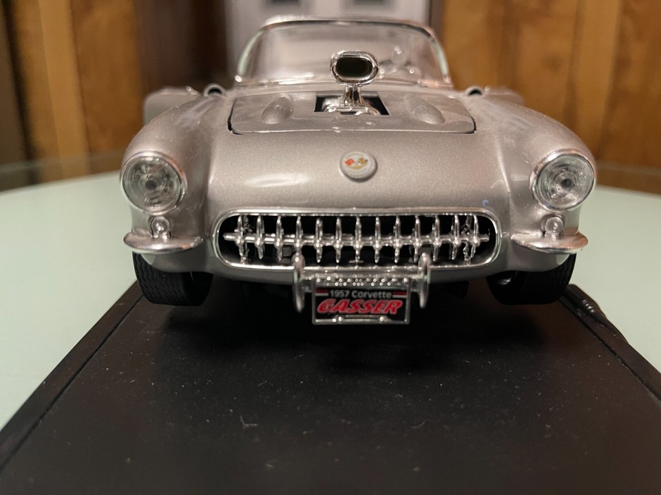 MINNESOTA-FATS! 1/18 ROAD LEGENDS '57 CORVETTE OLD SKOOL GASSER no box ...