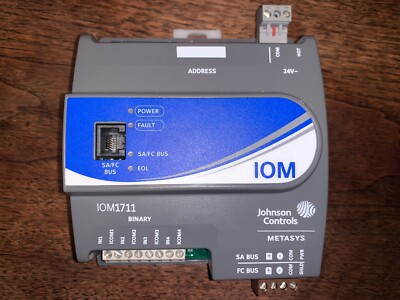 Johnson Controls IOM1711 Input / Output Module MS-IOM1711-0 Used | eBay