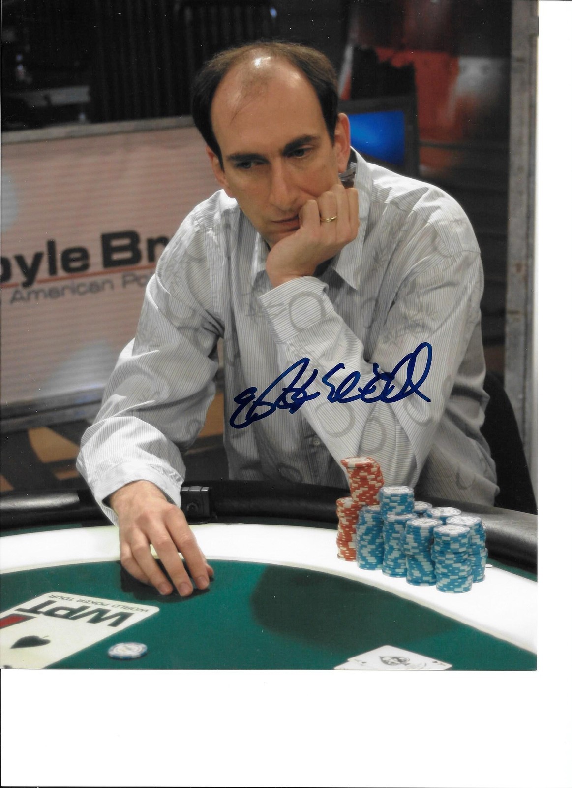 Eric Seidel-- signed photo - Pose 12 - COA | eBay UK