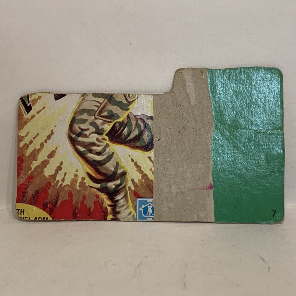 vintage 1983 GI JOE Action Figure FILE CARD RECONDO JUNGLE TROOPER Rare ...