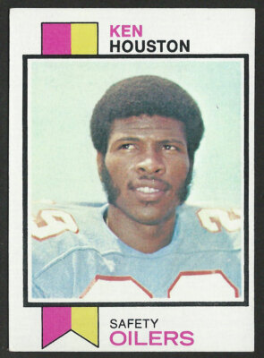 1973 Topps #415 KEN HOUSTON Houston Oilers PRO FOOTBALL HALL OF FAME ...