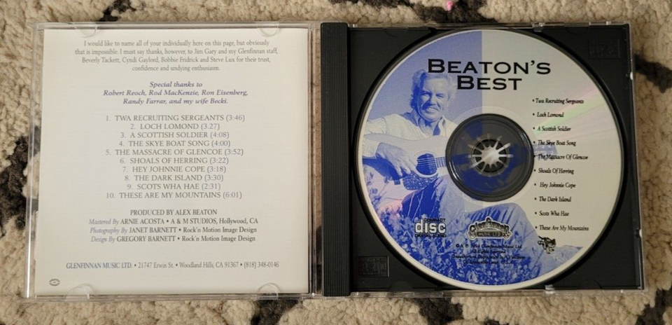 Beaton's Best by Alex Beaton (CD, 1994, Glenfinnan Music) | eBay
