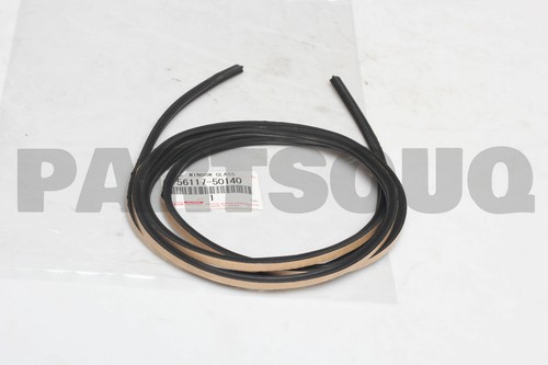 5611750140 Genuine Toyota DAM KIT, BACK WINDOW GLASS 56117-50140 | eBay