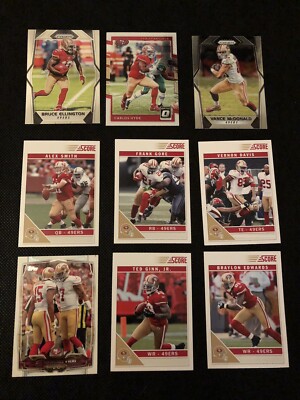 Lot Of 50 San Francisco 49ers’ Cards | eBay