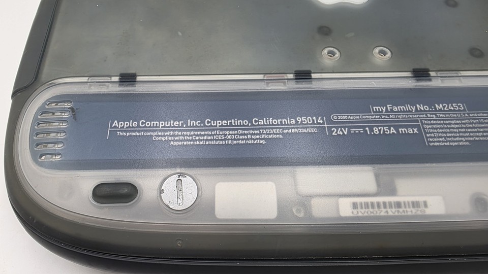 Apple iBook G3 Clamshell Graphite M2453 | eBay