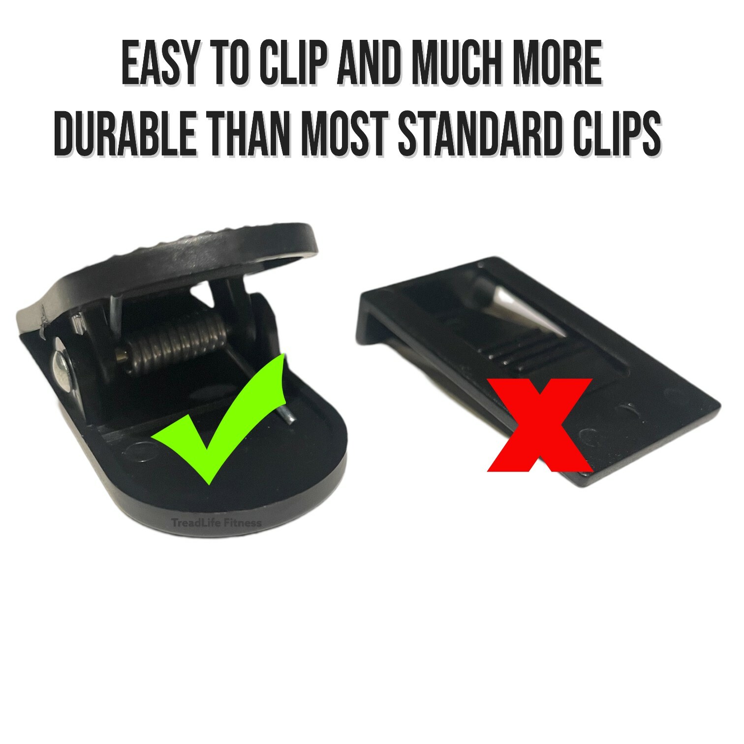 Treadmill Safety Key Replacement Clip - Spring Clamp - Works on ALL ...