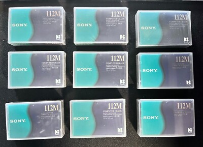 Sony 112M Data Cartridge 5.0GB 112m / 367 feet (box of 9) | eBay
